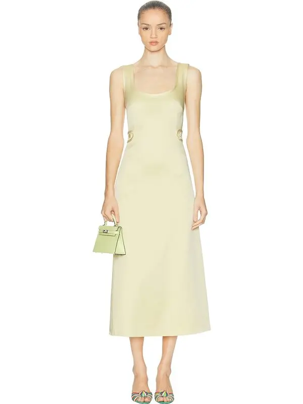 Alexis Briette Midi Dress - Canary Yellow