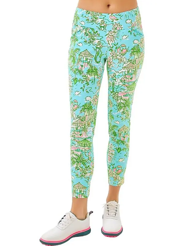 Lilly Pulitzer® Corso Upf 50+ Printed Pant - Fresh Water Blue Sunbathers Bliss