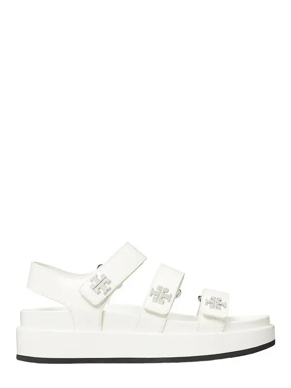 Tory Burch Kira Triple Strap Sandals - Cloud
