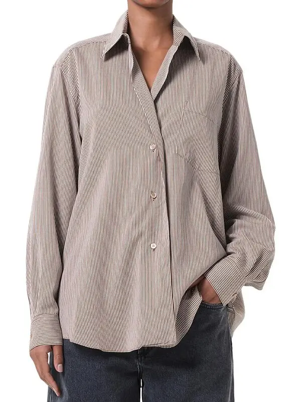 AGOLDE Aris Shirt - Jakarta Stripe