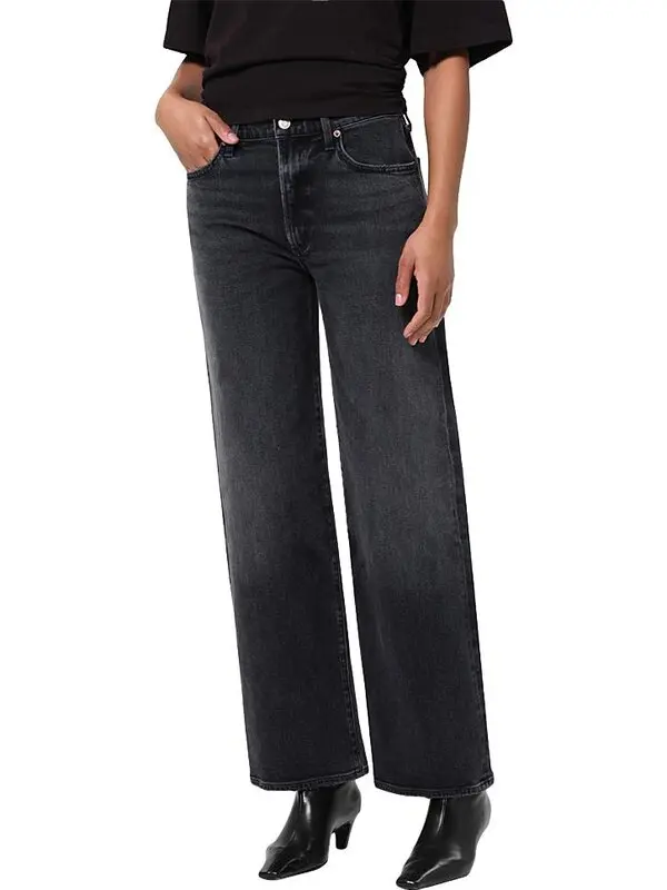 AGOLDE Harper Mid-rise Relaxed Straight Jeans - Radius