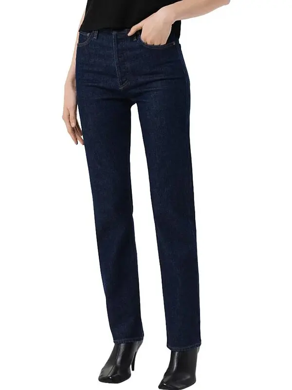 AGOLDE 90's Pinch Long Waist High Rise Straight Leg Jeans - Reissue