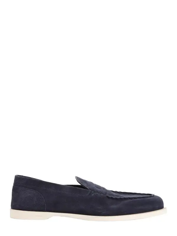 John Lobb Pace Oval Flexi Loafers - Blue