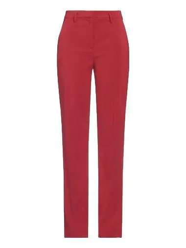 Patrizia Pepe Straight-leg Crepe Pants - Red