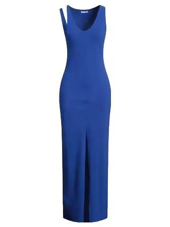 Patrizia Pepe Bright Maxi Dress - Blue