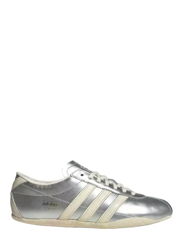 Adidas Metallic Low-top Sneakers - Silver
