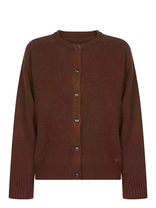 Loulou De Saison Button-front Cardigan - Brown