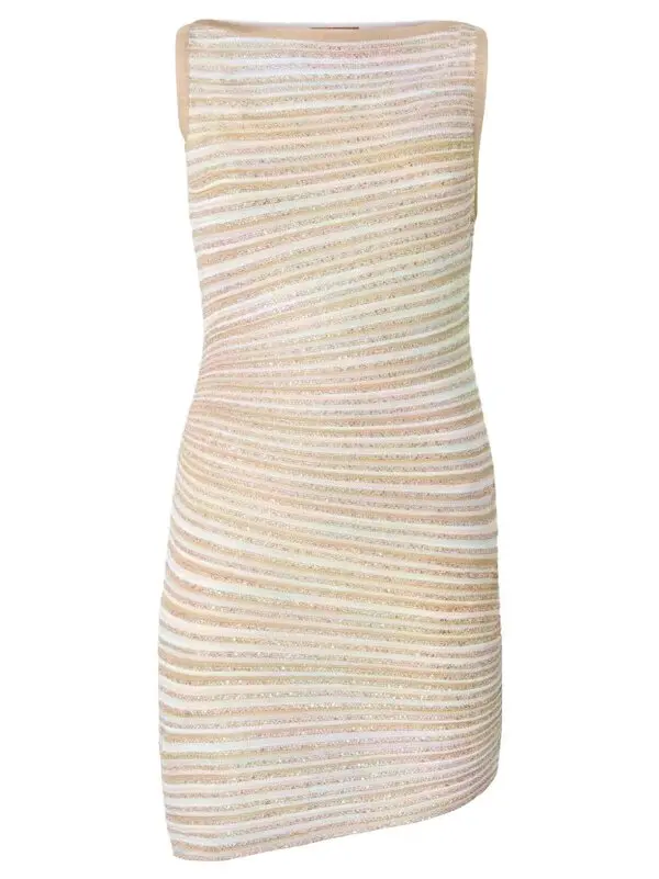 Missoni Metallic-threading Dress - White
