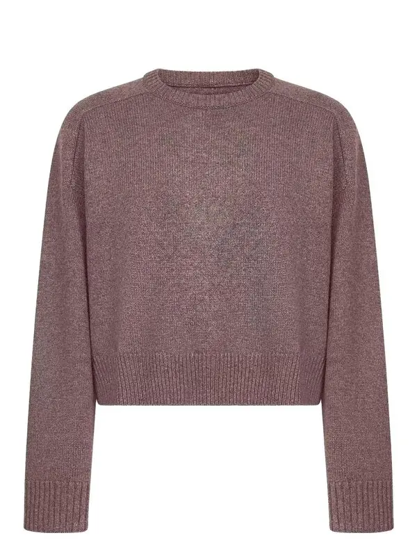 Loulou De Saison Wool Crew Neck Sweater - Brown
