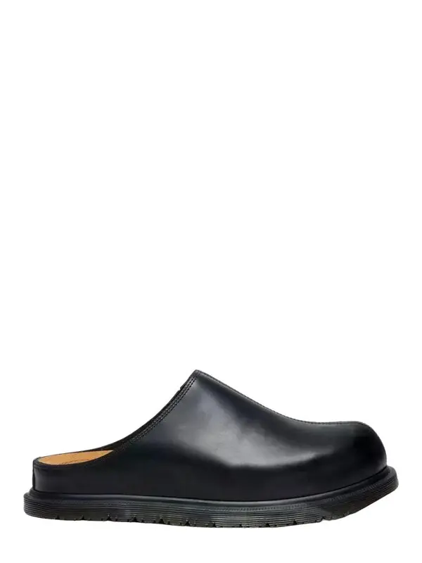 Dr. Martens San Leather Mules - Black