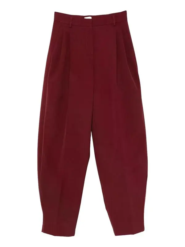 Andamane Cropped Trousers - Red