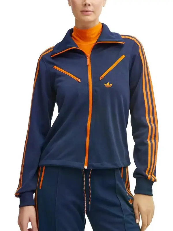 Adidas Zip-details Jacket - Blue