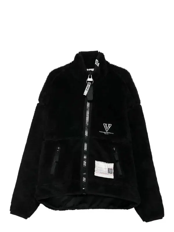 Mihara Yasuhiro Fleece Bomber Jacket - Black