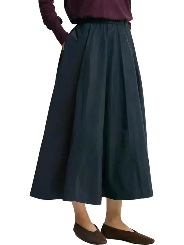 Aspesi Flared Midi Skirt - Blue
