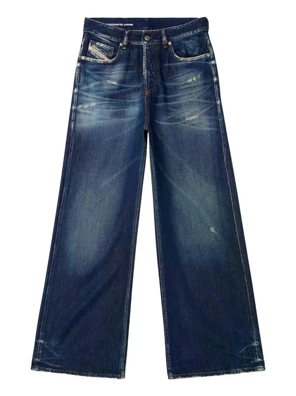 DIESEL Distressed-effect Jeans - Blue