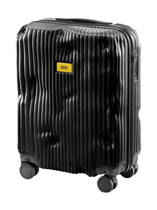 CRASH BAGGAGE Ribbed-shell Holdall - Black