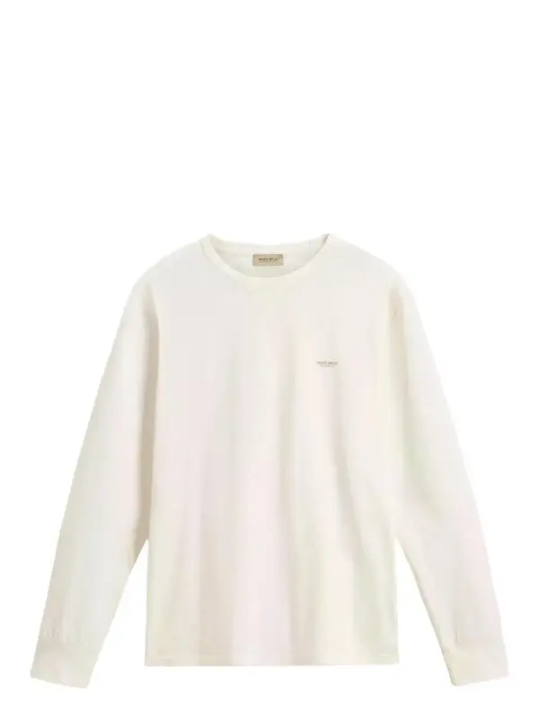 Woolrich Long-sleeve Crew-neck T-shirt - Neutrals
