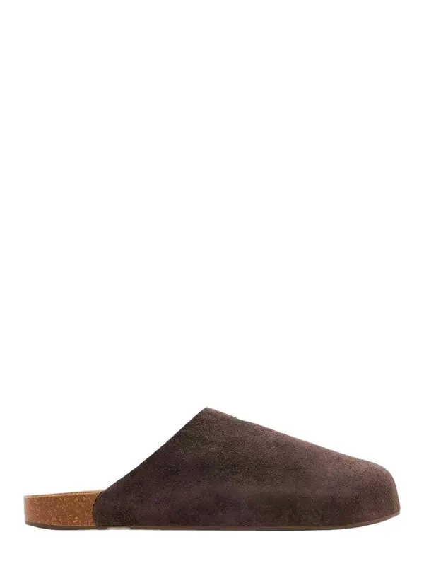Adidas Adimule Suede Mules - Brown