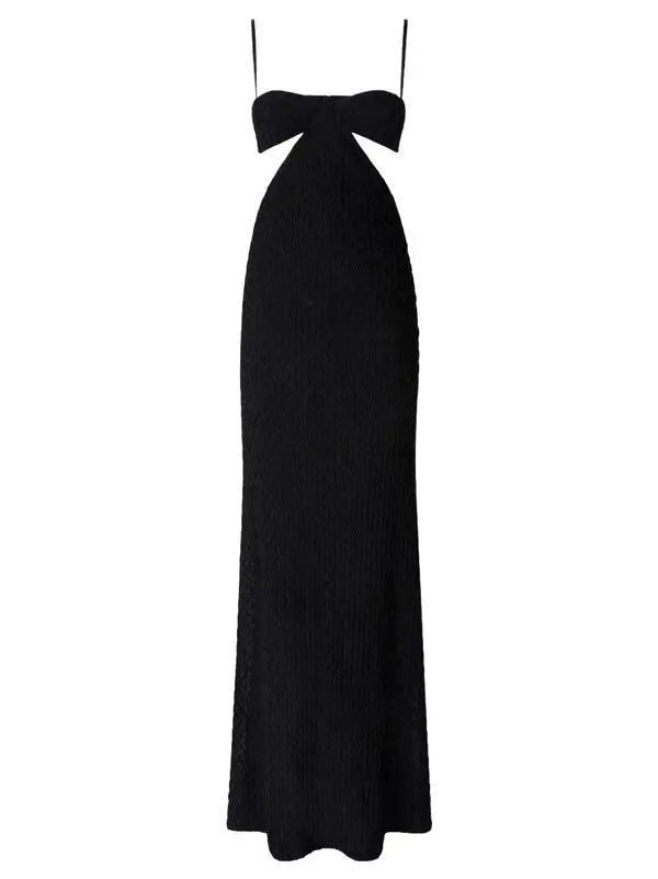 Missoni Cut-out Maxi Dress - Black