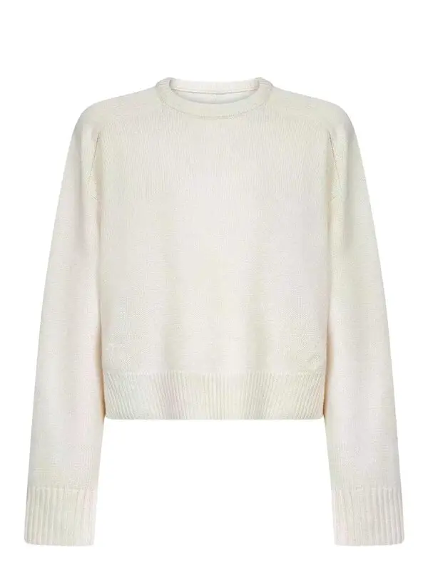Loulou De Saison Bruzzi Crew-neck Sweater - Neutrals