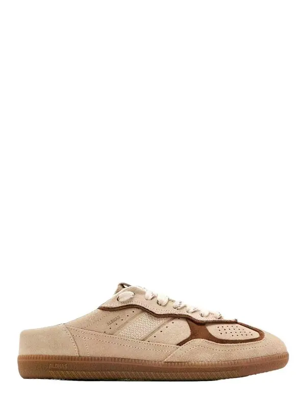 ALOHAS Suede Sneaker Mules - Neutrals