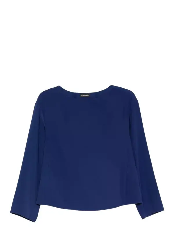 Emporio Armani Long-sleeve Blouse - Blue