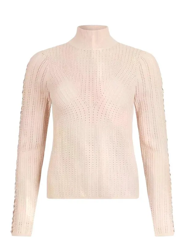 Liu Jo High-neck Sweater - Pink