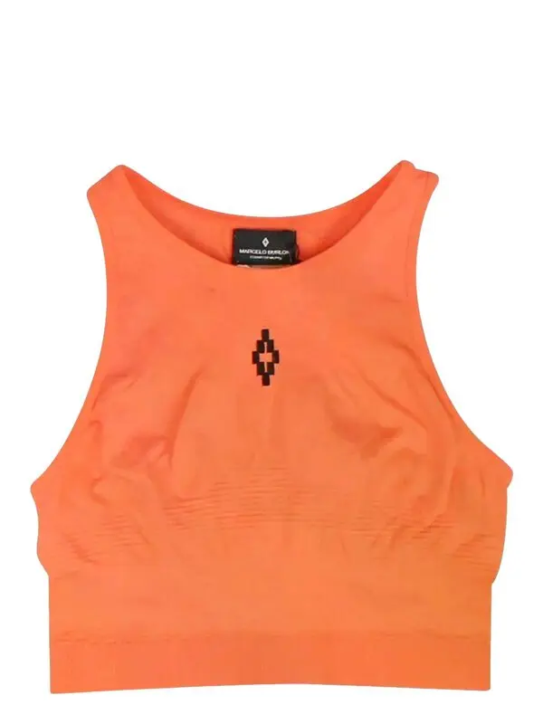 COUNTY OF MILAN Seamless Tank Top - Orange