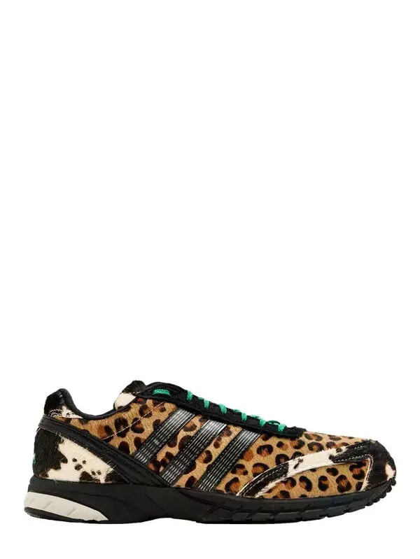 Adidas Adizero Adios Leopard-print Sneakers - Brown