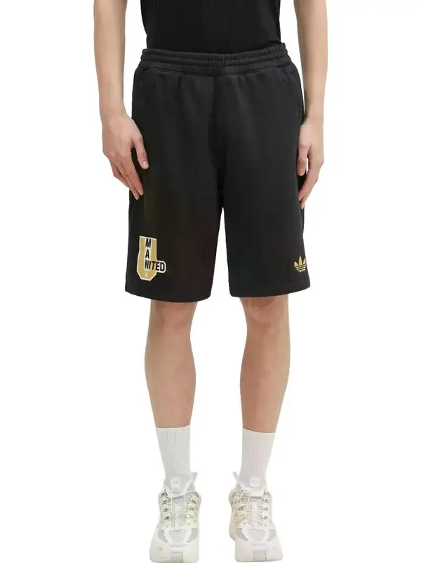 Adidas United-logo Shorts - Black