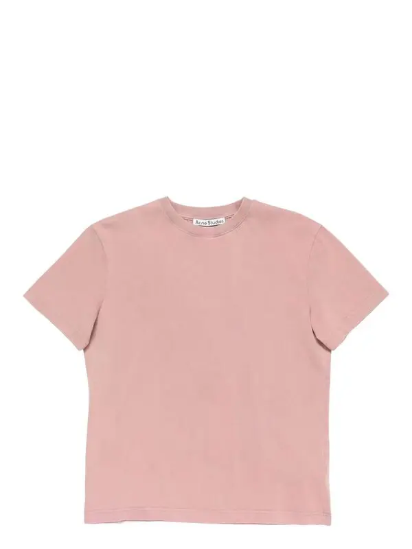 Acne Studios Logo-patch T-shirt - Pink