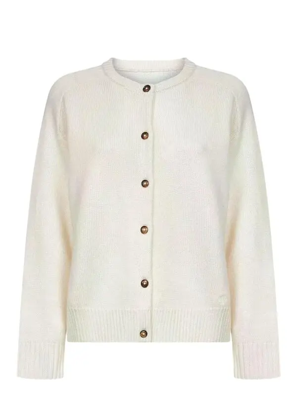 Loulou De Saison Aidar Wool Cardigan - Neutrals