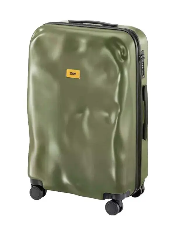 CRASH BAGGAGE Crumpled Effect Holdall - Green