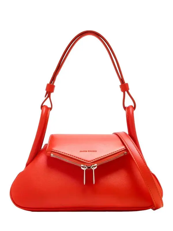 Amina Muaddi Gemini Top-handle Tote Bag - Red