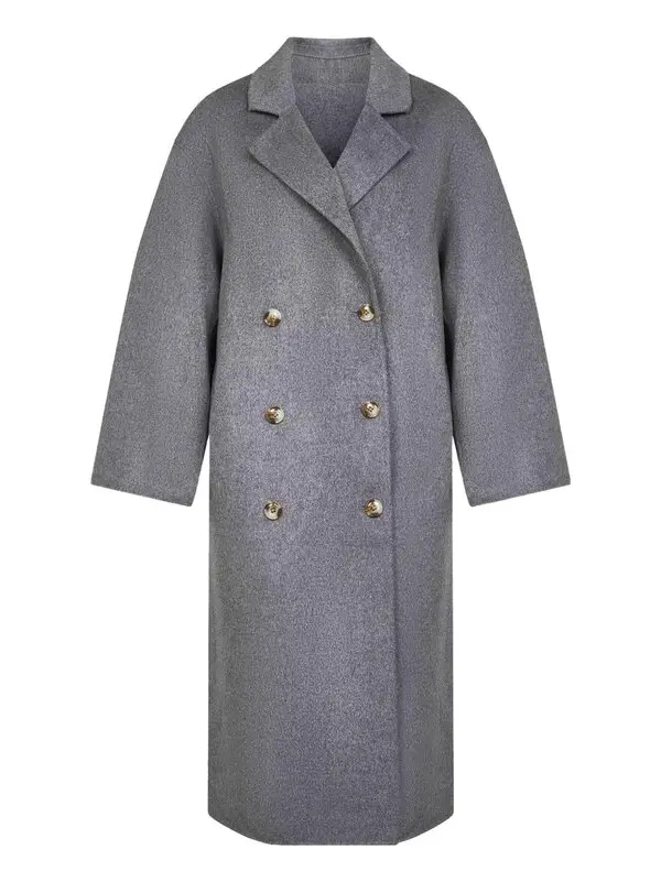 Loulou De Saison Borneo Double-breasted Coat - Grey