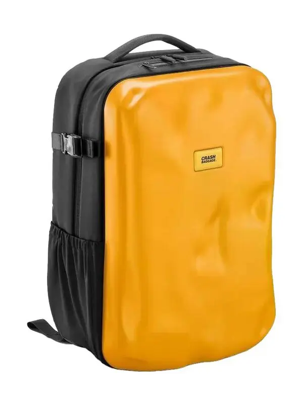 CRASH BAGGAGE Paneled Backpack - Yellow