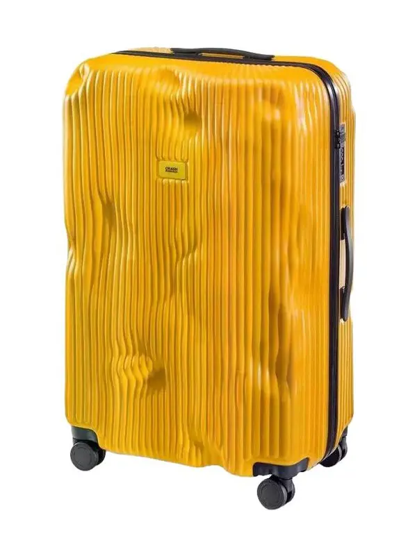 CRASH BAGGAGE Ribbed-shell Holdall - Yellow