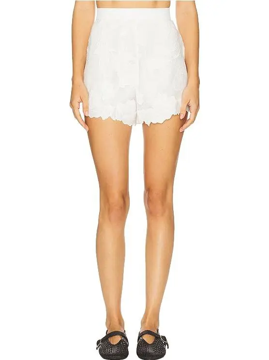 Fleur Du Mal Collette Short - Ivory