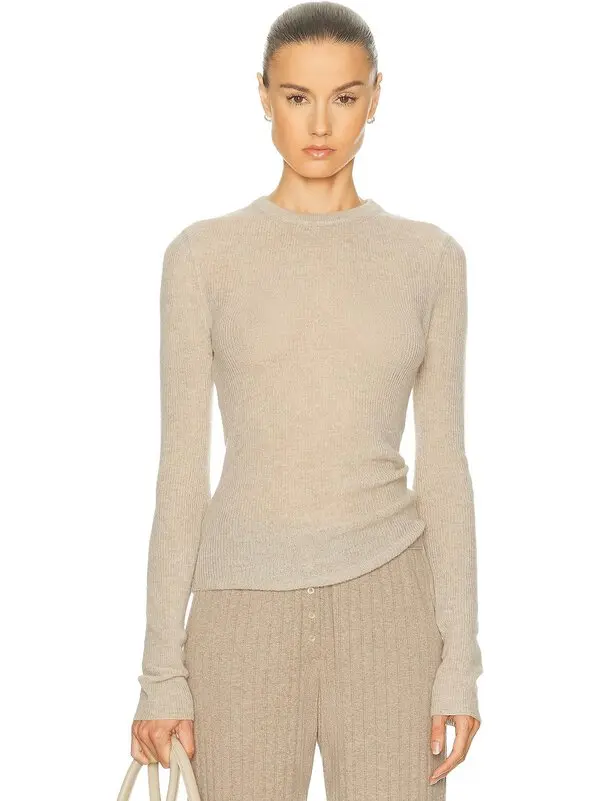Citizens Of Humanity Alessia Crewneck Sweater - Oatmeal