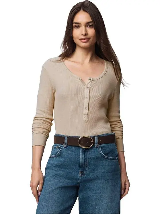 Splendid Thermal Forever Henley - Neutral