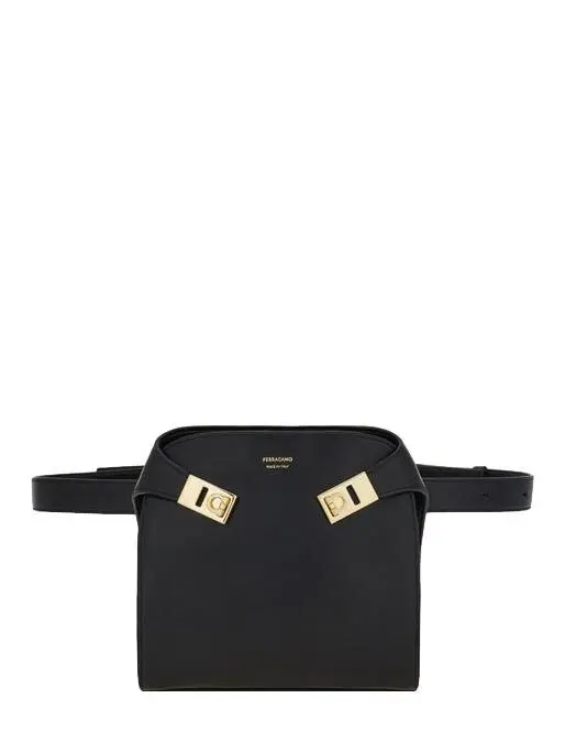 FERRAGAMO Hug Belt Bag - Black