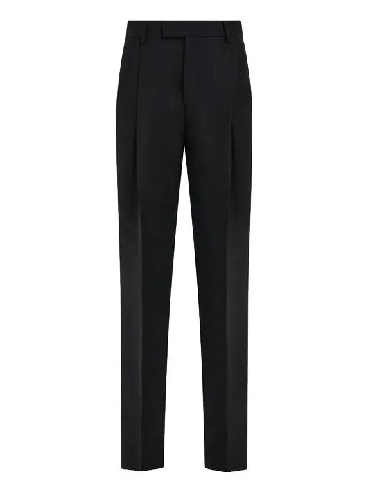 FERRAGAMO Tailored Trousers - Black
