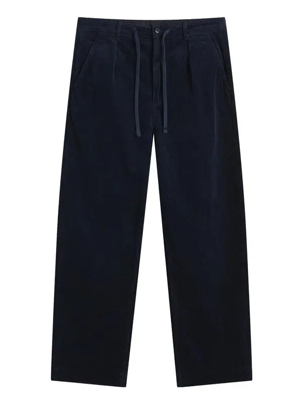 Polo Ralph Lauren Pleated Corduroy Easy Pants - Hunter Navy