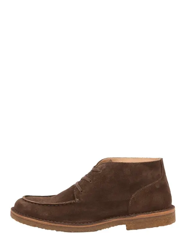 ASTORFLEX Deukeflex Suede Boots - Dark Chestnut