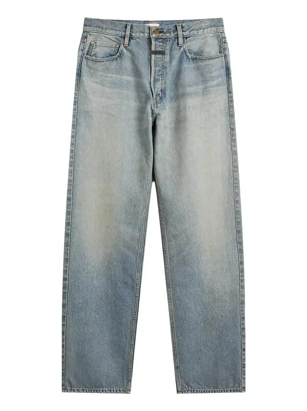 Fear Of God Straight 5 Pocket Jeans - Light Indigo