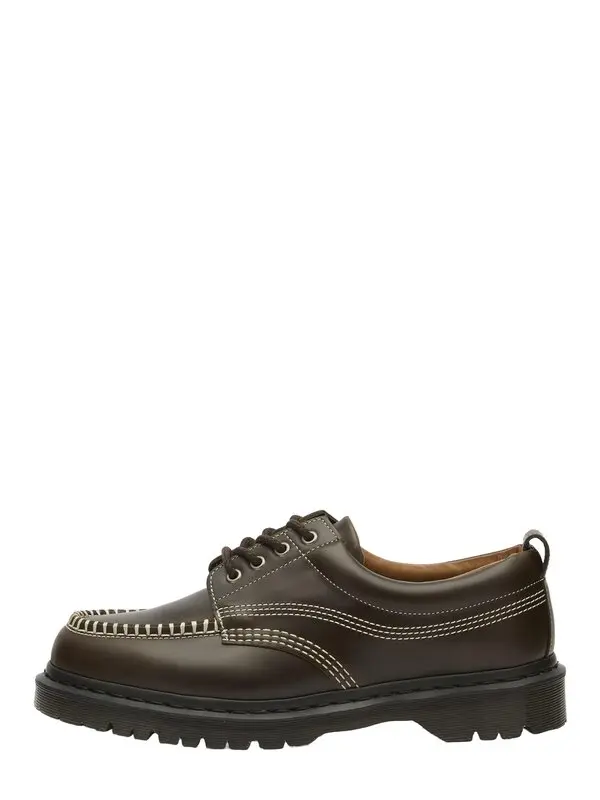 Dr. Martens Lowell Leather Shoe - Olive Orleans