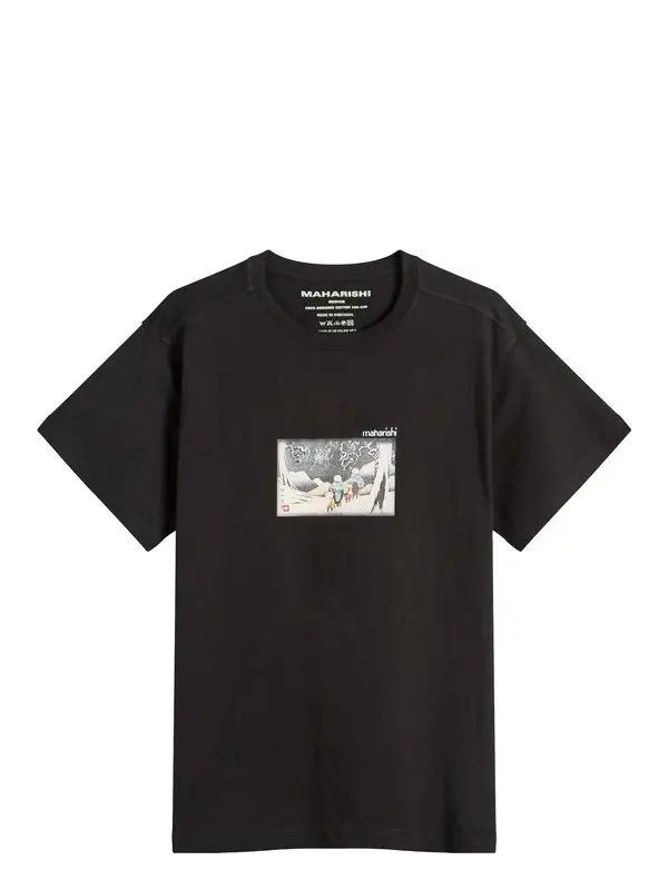 MAHARISHI Travellers In Snow T-shirt - Black