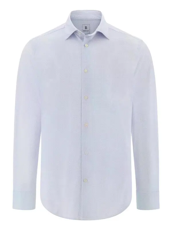 Boggi Milano Long-sleeve Shirt - Blue