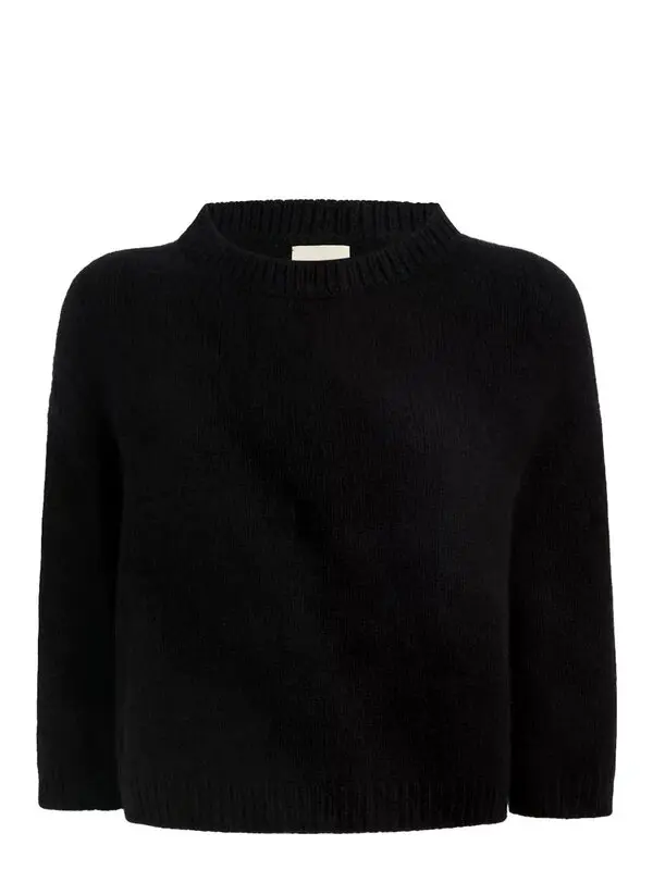 Khaite Crew-neck Sweater - Black