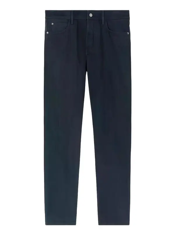 Loro Piana Five-pocket Cotton Trousers - Blue